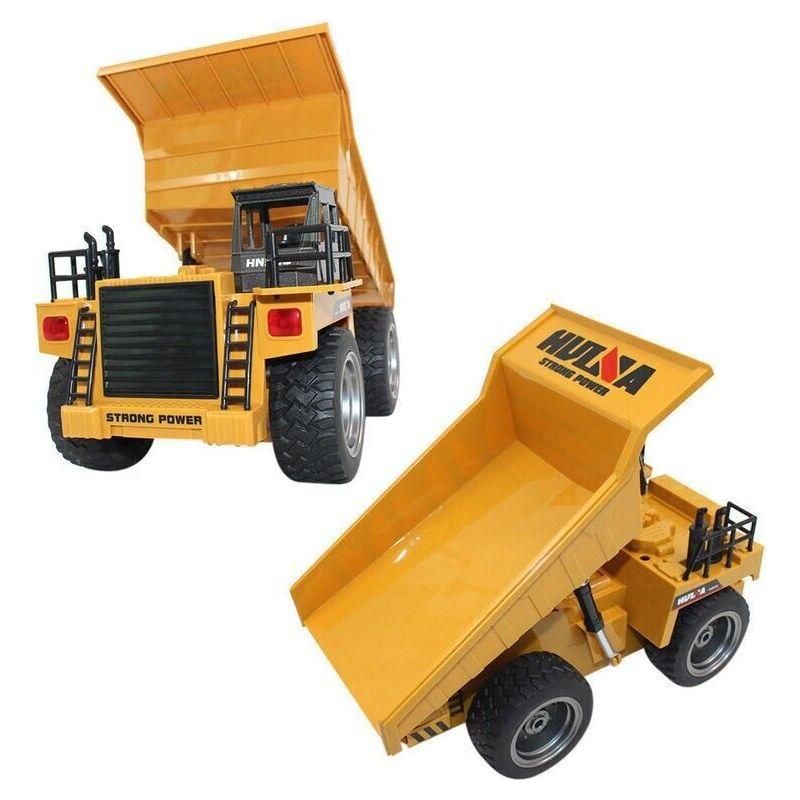Huina 1534 1 18 Nine channel Semi alloy Remote Control Dump Truck