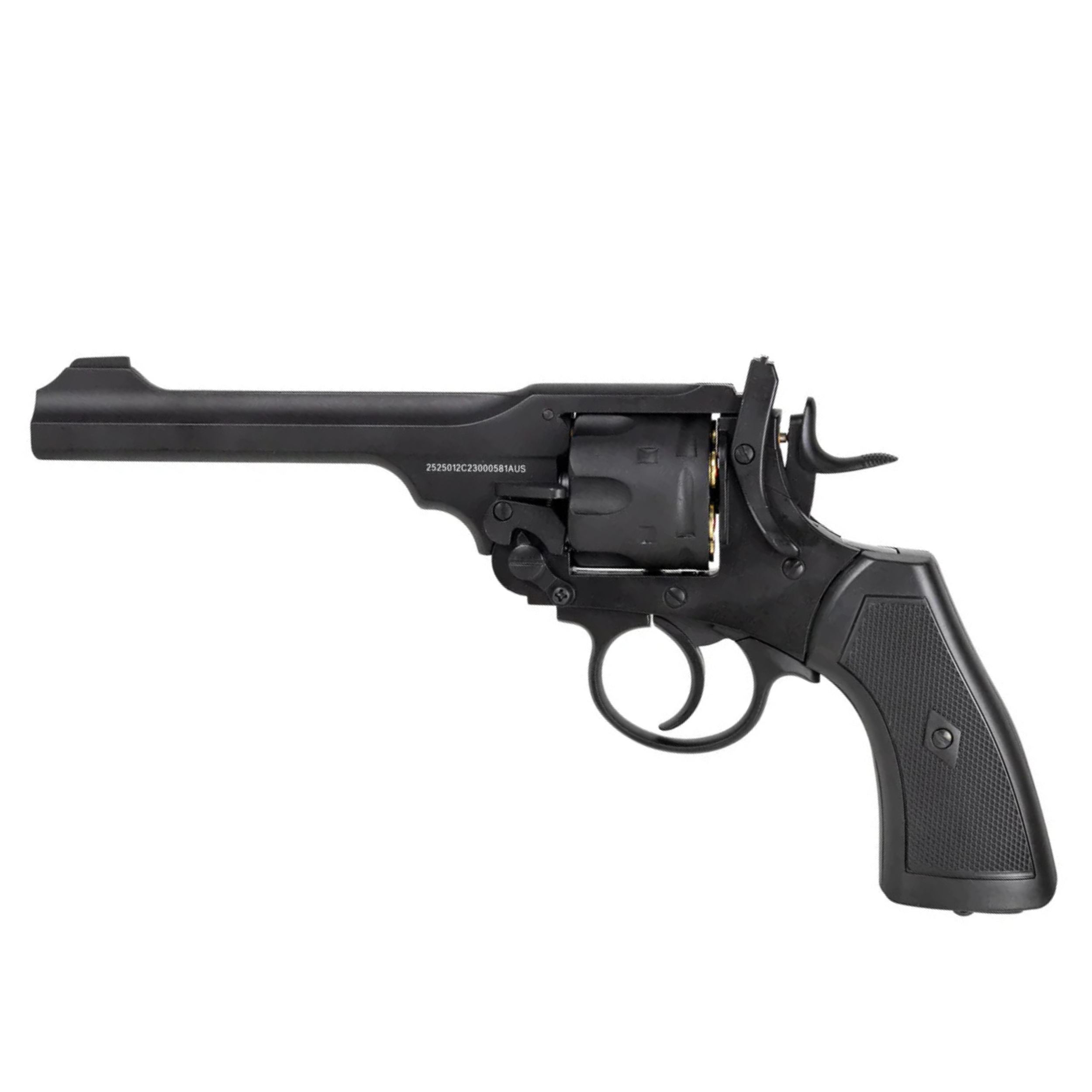 WW2 Webley Mk IV .38/200 Metal C02 Gel Revolver (Black) – Command Elite ...