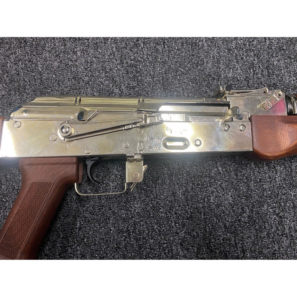 Display Double Bell - AK-47 Gel Blaster - Silver- AEG Rifle