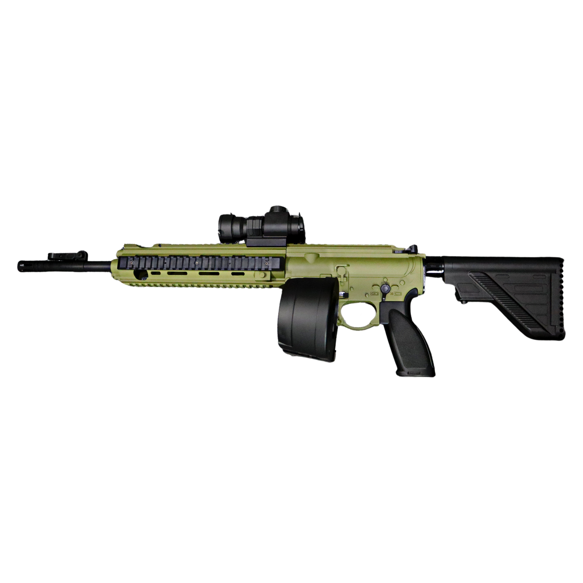 LH HK416 Double Drum Magazine Gel Blaster – Command Elite Hobbies