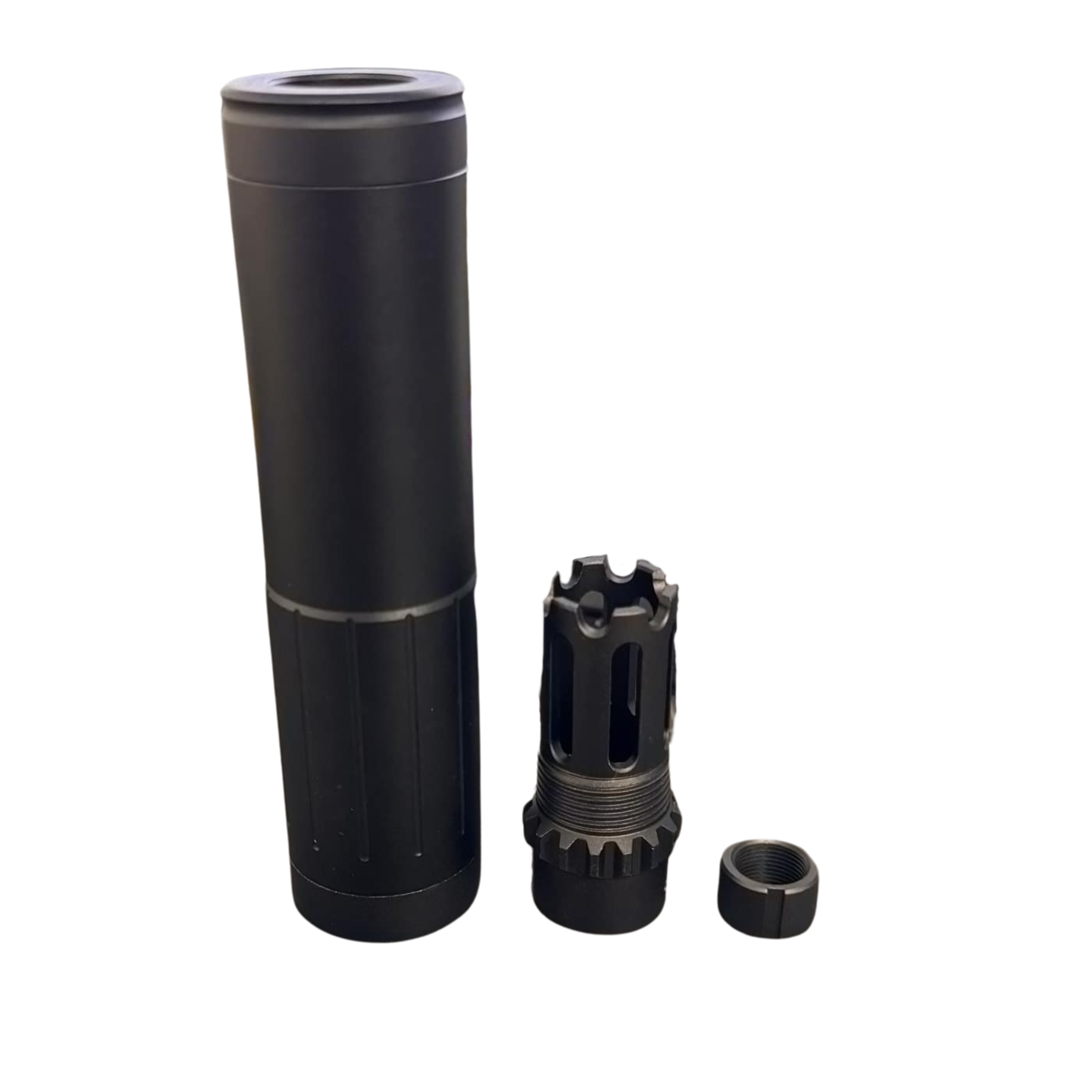 Ghost suppressor + 19mm Flash hider adapter + 14mm CCW adapter ...