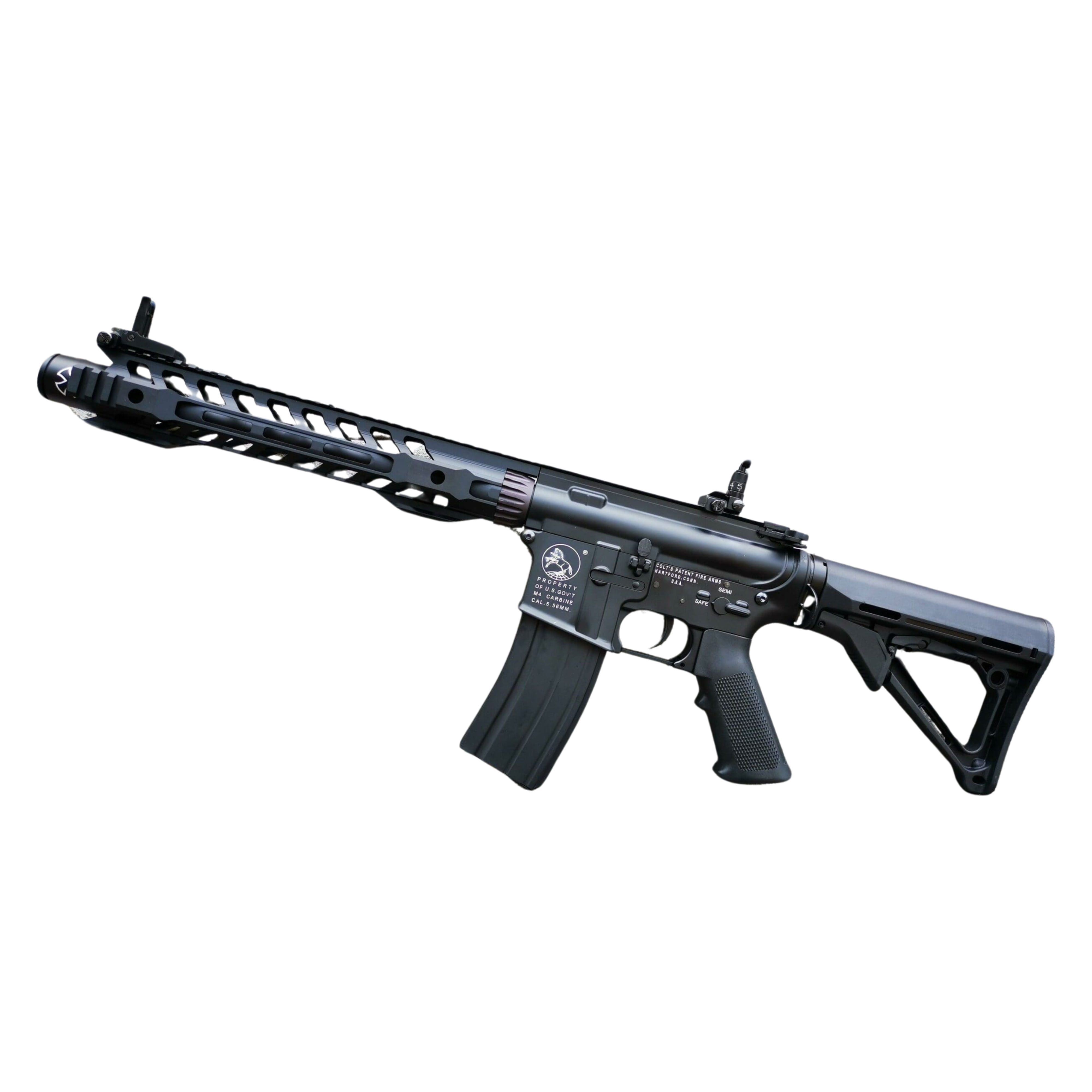 Double Bell M4 BUZZ SAW 12 inch Mlok Black – Command Elite Hobbies
