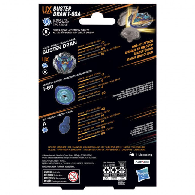 Beyblade X: Starter Pack Assortment 5 – Command Elite Hobbies