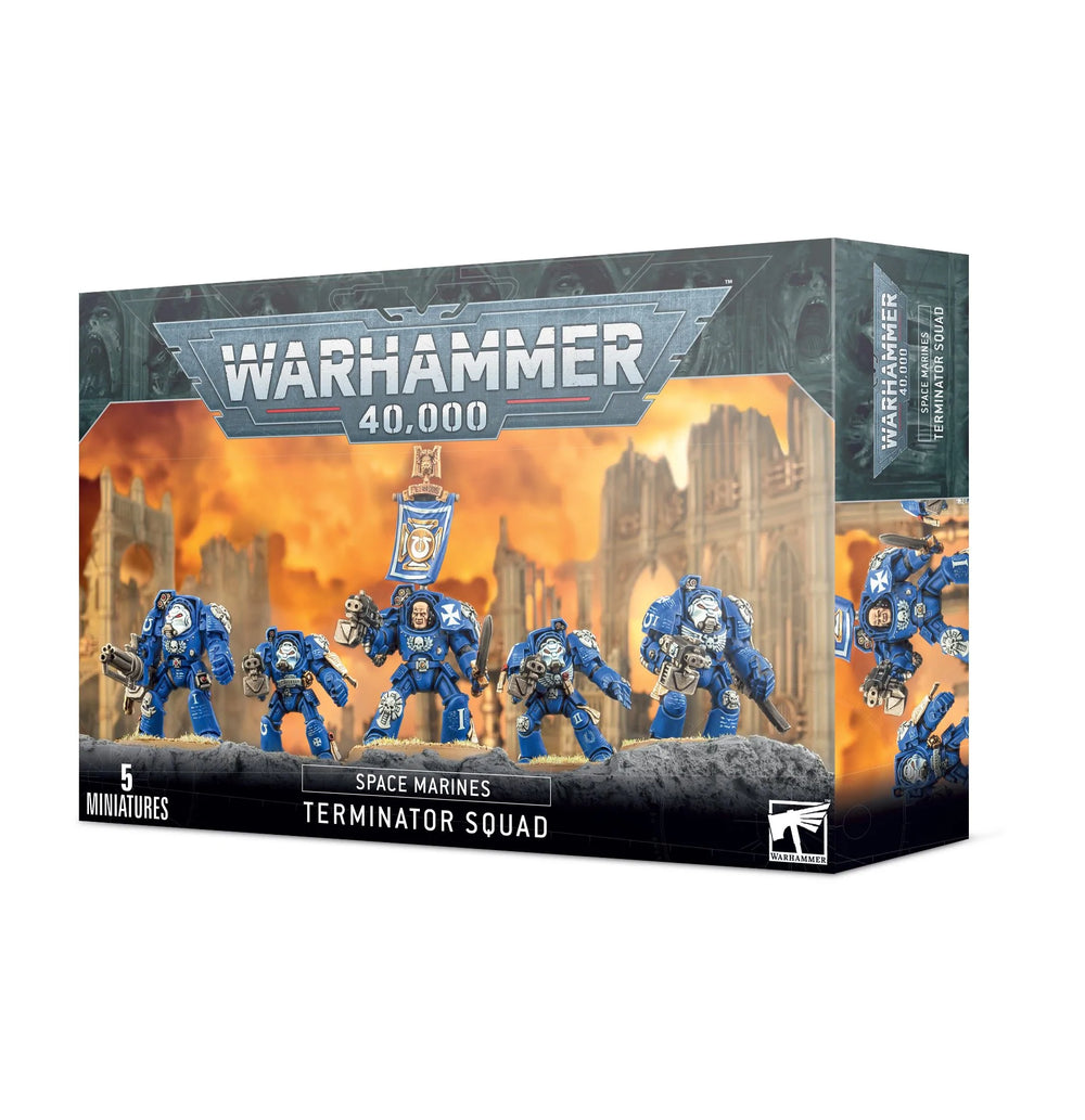 WARHAMMER 40K: SPACE MARINES TERMINATOR SQUAD – Command Elite Hobbies
